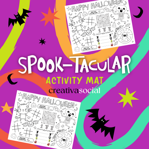 Halloween Activity Mat – CreativaSocial