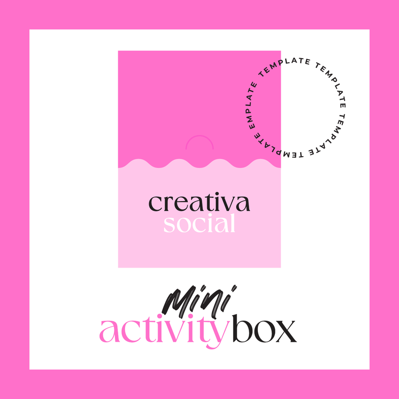 TEMPLATE Mini Activity Box – CreativaSocial
